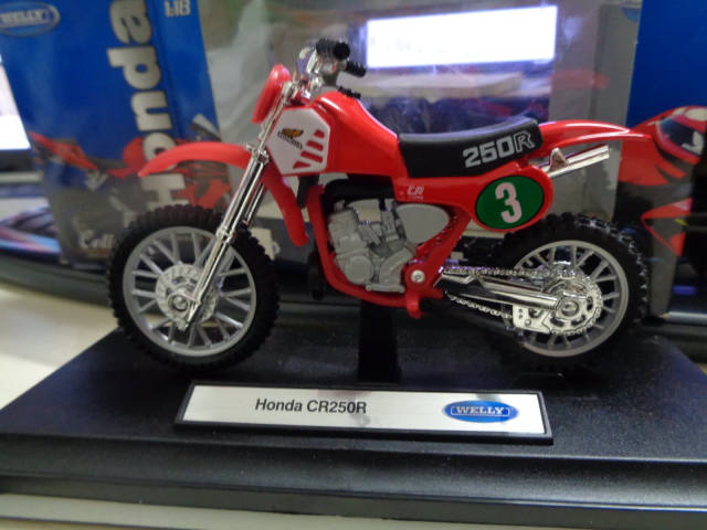 HONDA CR125 CR 250 1981 VMX SCALE MODEL l :18 | Motorcycle & Scooter ...