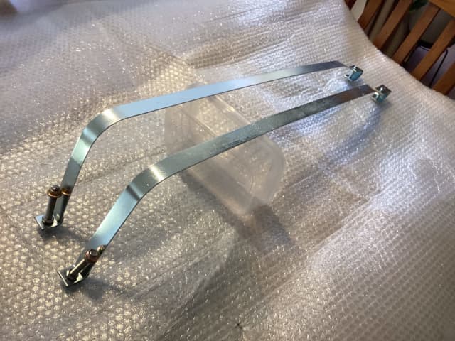 Holden hq Hj Hx hz Coupe Sedan Statesman fuel tank straps | Auto Body ...
