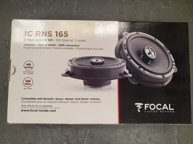 Focal IC RNS 165 2-Way Coaxial Speaker Kit Upgrade Brand New! | Speakers | Gumtree Australia ...