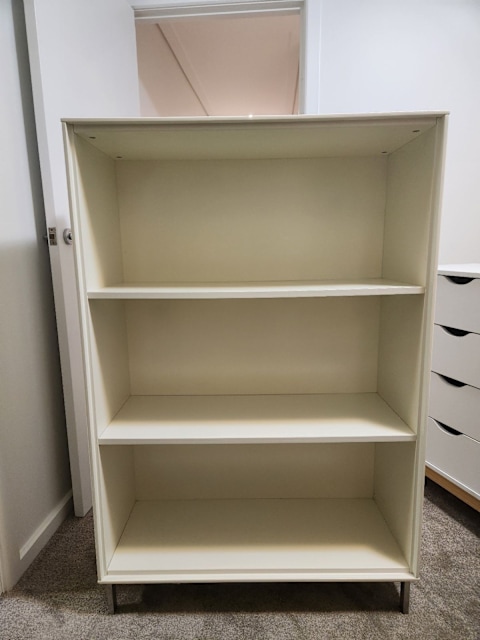 Bookcase Freedom Furniture, White, 128 x 36 x 85 cm - Bookcases ...