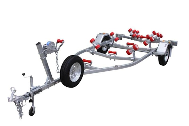 5.5mt Multi Roller Boat Trailer- Hot Dip Galvanised | Trailers ...