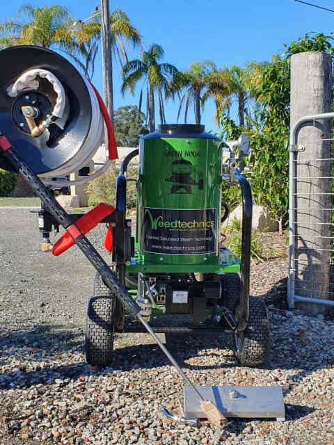 Satusteam Weed Control - Green Ninja PRO - Organic steam weed killer ...