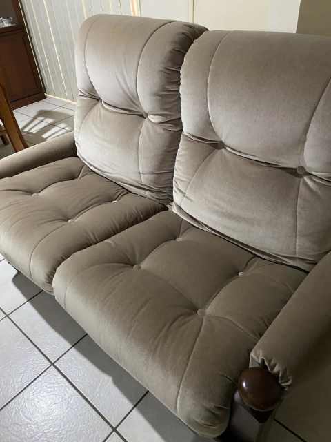 3 piece Velvet Lounge Suite - Sofas in Upper Coomera QLD | Gumtree ...