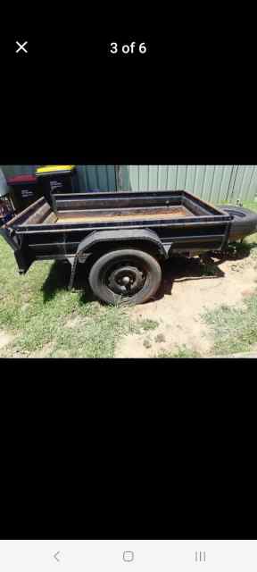 8x4 box trailer no rego has vin and papers campbelltown | Trailers ...