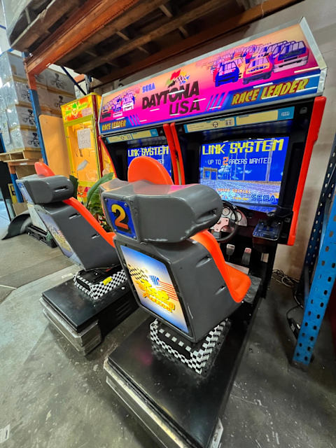 Daytona USA Dual Arcade Racing Machine - Other Video Games & Consoles ...