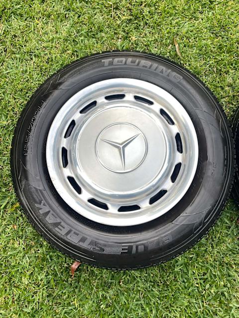 W123 original wheel set | Wheels, Tyres & Rims | Gumtree Australia Ku ...