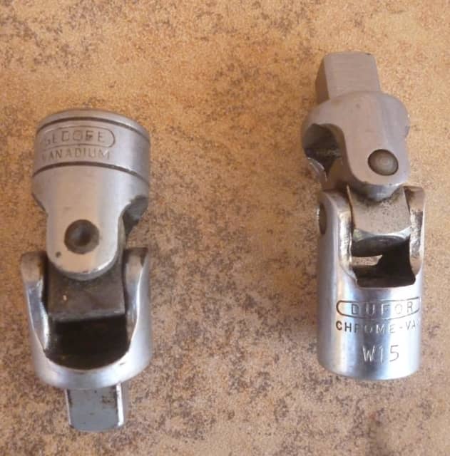 Dufor W 15 uni joint 1/2'' drive plus Gedore uni joint - Hand Tools in ...