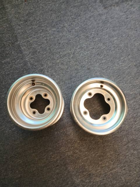 honda trx quad bike alloy rims 1x front 10x5.5 1x rear 9x8.0 2004 ...