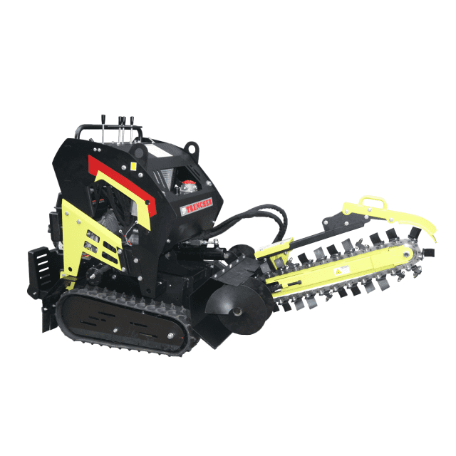 600mm Stand-On Trencher, Self Propelled Petrol Ditch Digger BM699 ...