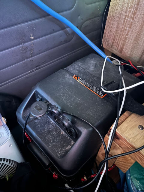 XTM Battery box and battery | Caravan & Campervan Accessories | Gumtree ...