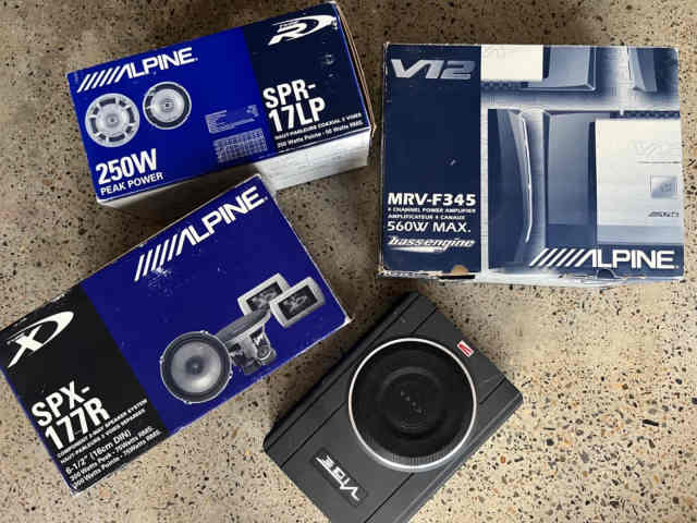 Alpine Car Stereo Package | Audio, GPS & Car Alarms | Gumtree Australia ...