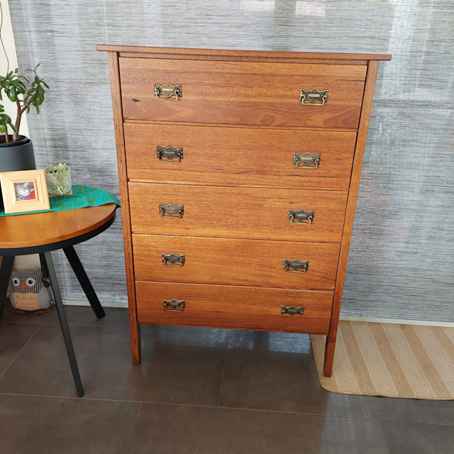 Shaker style solid wood tall boy - Dressers & Drawers in Nicholls ACT ...