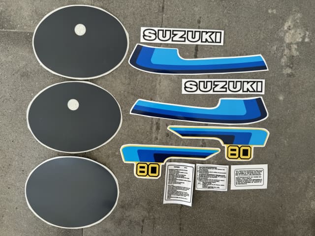 Suzuki 1980 RM80 Full Decal Set / Sticker Kit | Motorcycle & Scooter ...
