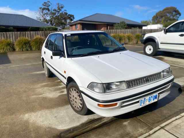 1993 TOYOTA COROLLA AE94 4 SP AUTOMATIC 5D HATCHBACK, 5 seats | Cars ...