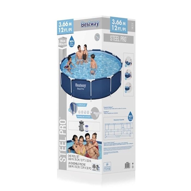 Bestway Steel Pro Pool Set - Pool in Boondall QLD | Gumtree Australia