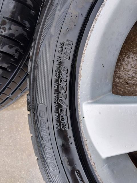 205/55R16 Tyres near new tread on 2005 Mazda 3 - Rims (Rims FREE ...