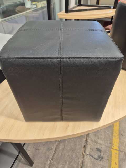 Black square ottoman - Stools & Bar stools in Braybrook VIC | Gumtree ...