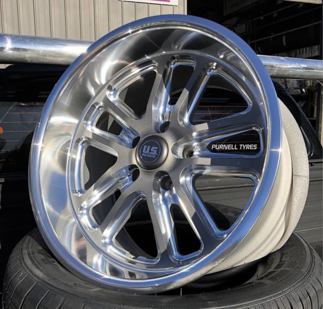 17 18 20 22 24 inch us bullet wheels deep dish chrome ford chev chevy ...