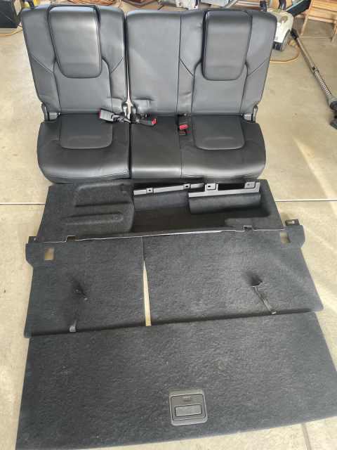 Nissan Patrol Y62 Rear seats | Other Parts & Accessories | Gumtree ...