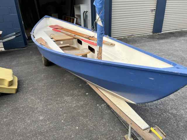 16ft Rowing/Sailing Boat | Sail Boats | Gumtree Australia Blue ...