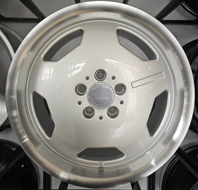17 Mercedes Hammer Style Wheels Suit Early Mercedes W124- 17x8 5/112 ...
