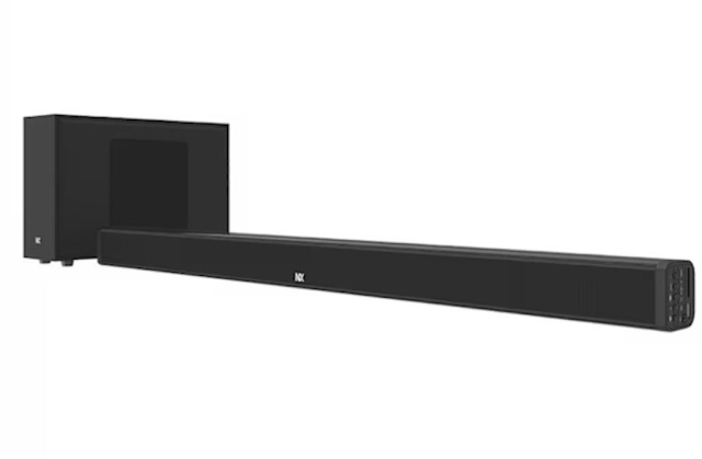 Sound Bar 60W 2.1 Channel sound bar & wired Subwoofer - Home Theatre ...