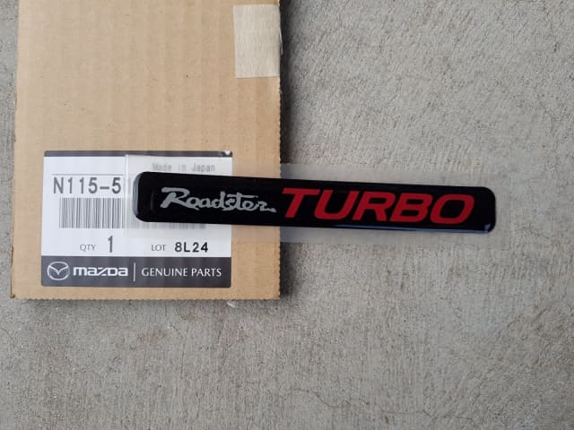 Mazda NB MX5 Roadster Turbo decal NEW Miata | Auto Body parts | Gumtree ...