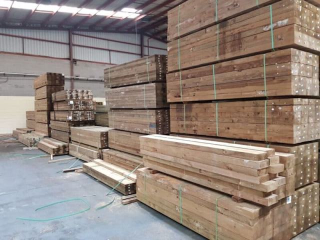 Treated pine CCA sleepers 200x50, 200x75 and 200x100 - Building ...