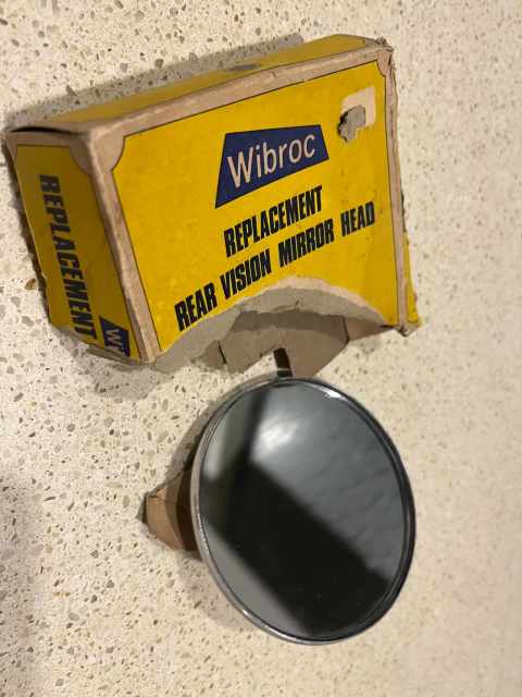 Wibroc Mirror Head NOS suit early Holden Ford Valiant | Other Parts ...