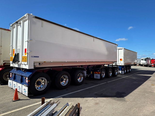 Grain trailers pocket road train | Trailers | Gumtree Australia Perth ...