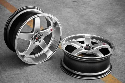 20 Lenso D1R Wheels Staggered Silver Suit Falcon BA BF FG 20x8.5/10 ...
