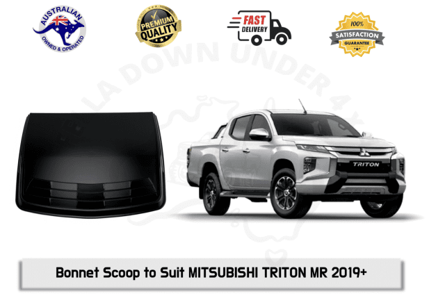 Bonnet Scoop Hood Cover To Suit MITSUBISHI TRITON MR******2023 | Auto ...