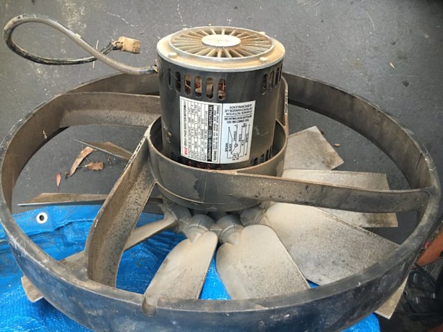 COOLBREEZE EVAPORATIVE COOLER AIR CONDITIONER FAN MOTOR - EVA-VS-750. - Air Conditioning ...