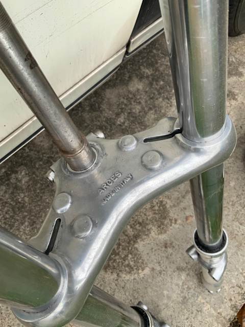 Vintage ceriani GP35 front end desert sled triumph BSA Norton ...