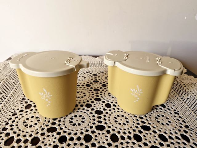 Retro Vintage Tupperware Milk Jug & Sugar Bowl Set EXC COND ...