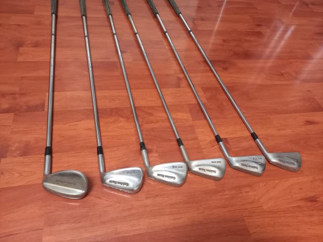 Vintage Late 1970s Golden Ram Tour Grind Set x 6 Iron Golf Clubs - Golf ...