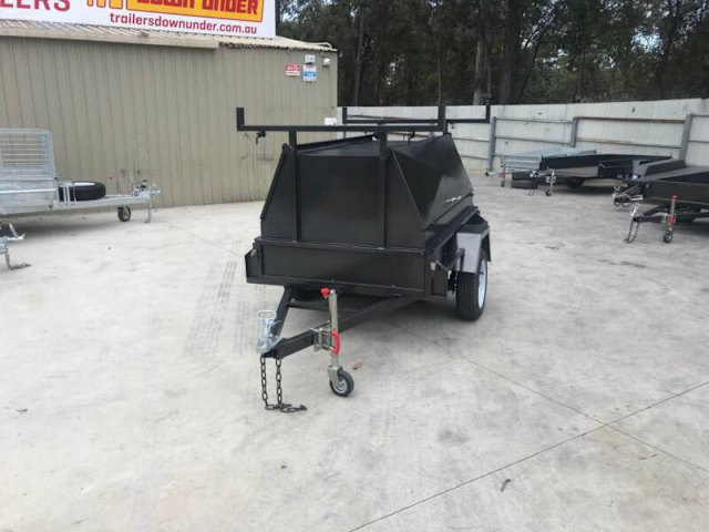 6x4 TRADESMAN TRAILER / BUILDERS TRAILER | LADDER RACKS & SHELF ...