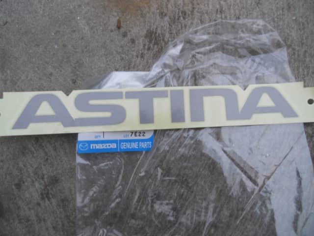 Mazda BG Familia Astina decal NEW 323 | Auto Body parts | Gumtree ...