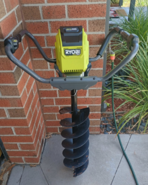 Ryobi Post Hole Digger Battery Powered $59 for 36 hours - Garden Tools ...