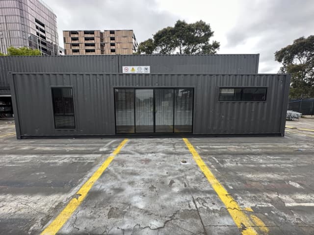 40FT high cube container HOME-SHELL - ( BUILT TO ORDER ) $11,700 INCL ...