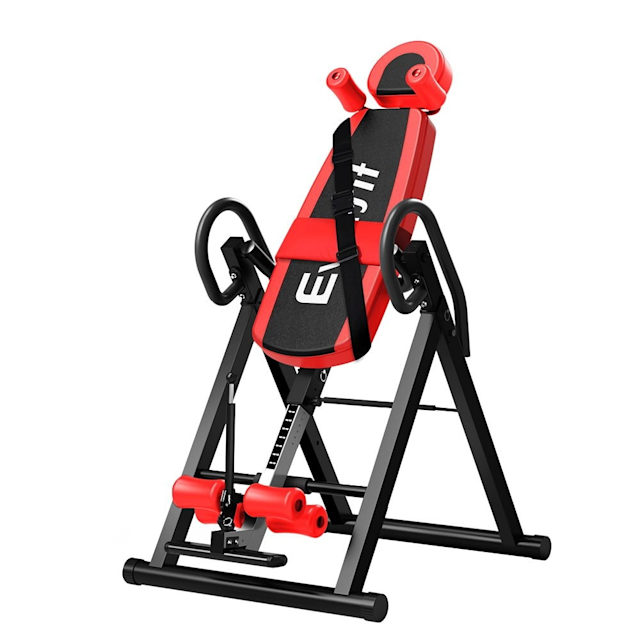 Inversion Table Gravity Exercise Inverter Back Stretcher Home Gym Red ...