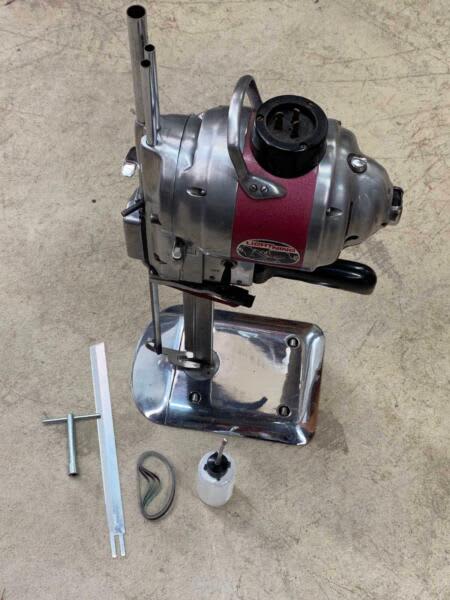 INDUSTRIAL LIGHTNING 10 INCH STRAIGHT BLADE FABRIC CUTTING MACHINE ...