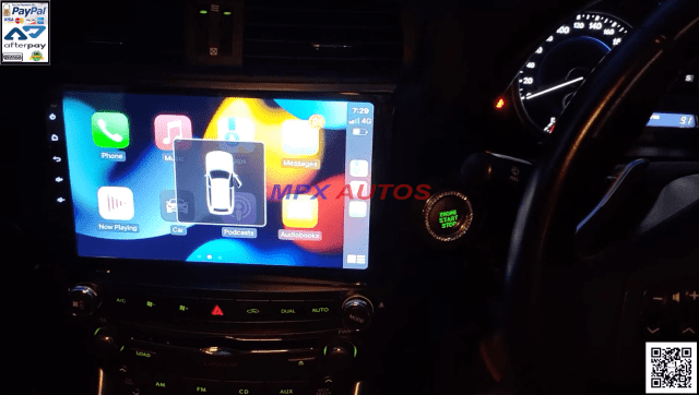 CAR STEREO 10 IN HEAD UNIT WIRELESS APPLE CARPLAY FOR LEXUS IS300 2006 ...