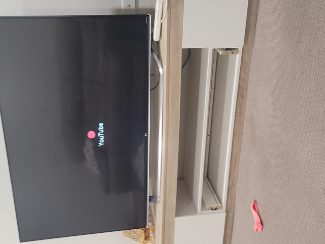 used LG tv works perfectly selling due to an upgrade 60 inch smart tv ...