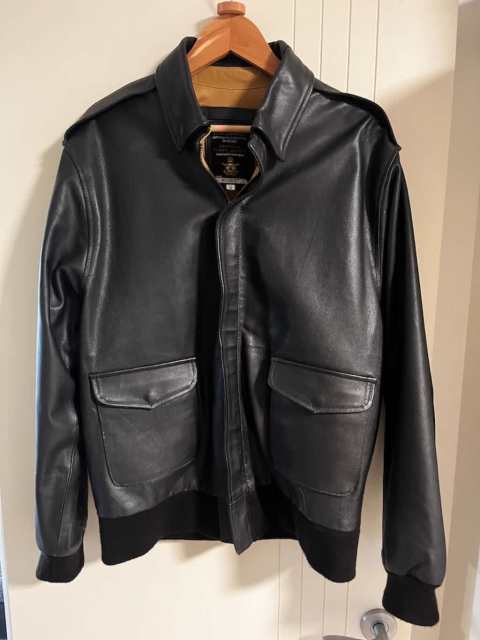 RAAF Leather Flight Jacket - Jackets & Coats in Koah QLD | Gumtree ...