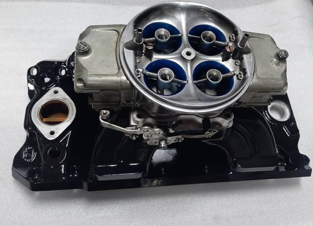 Bib Block Chev World Merlin X 10.2 tall deck intake man and 1150 domin ...