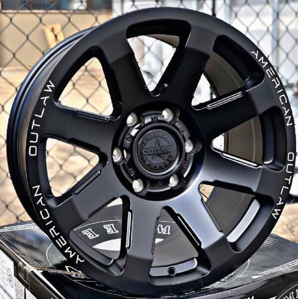 17 Inch American Outlaw Legacy Wheel Ranger Dmax Hilux Colorado Triton ...