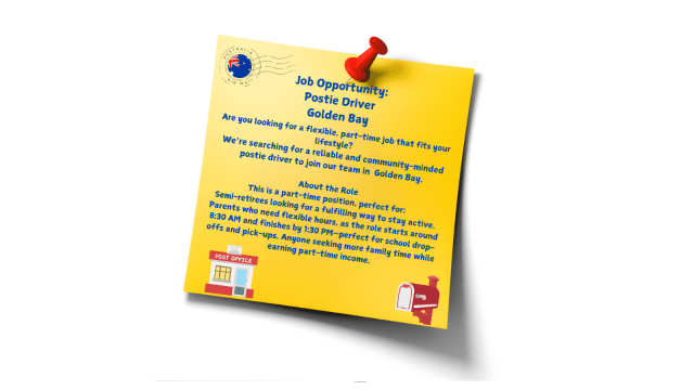 Motorcycle Mail and Small Parcel delivery Driver Golden Bay (POSTIE ...