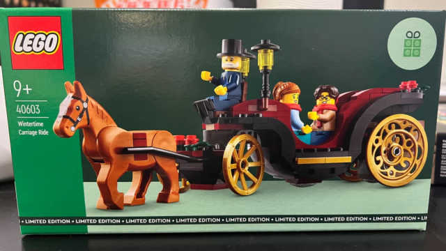 Lego 40603 Wintertime Carriage Ride Brand New - Toys - Indoor in ...
