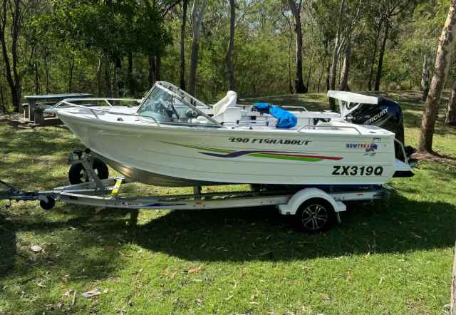 Quintrex 490 FISHABOUT | Other Boats & Jet Skis | Gumtree Australia ...
